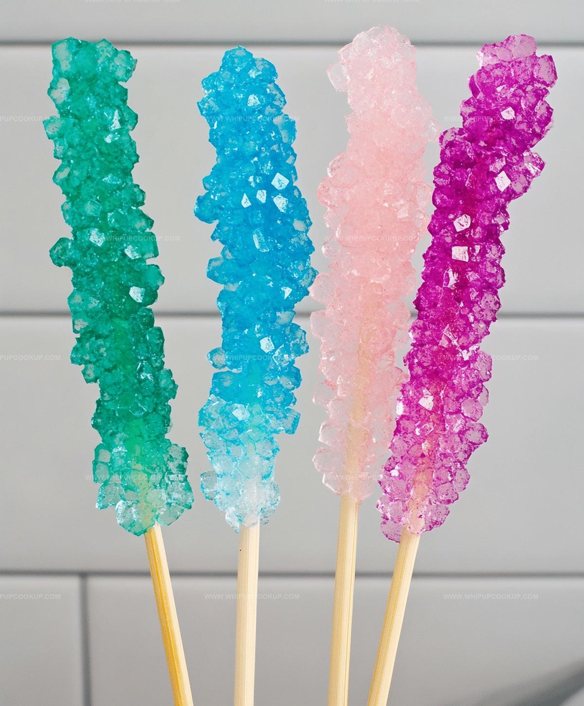 Sparkly Sweet Crystal Treats: Homemade Rock Candy Recipe - Whip Up Cook Up
