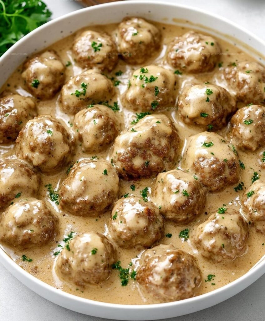 Cozy Swedish Meatballs Recipe: Homemade Nordic Comfort - Whip Up Cook Up