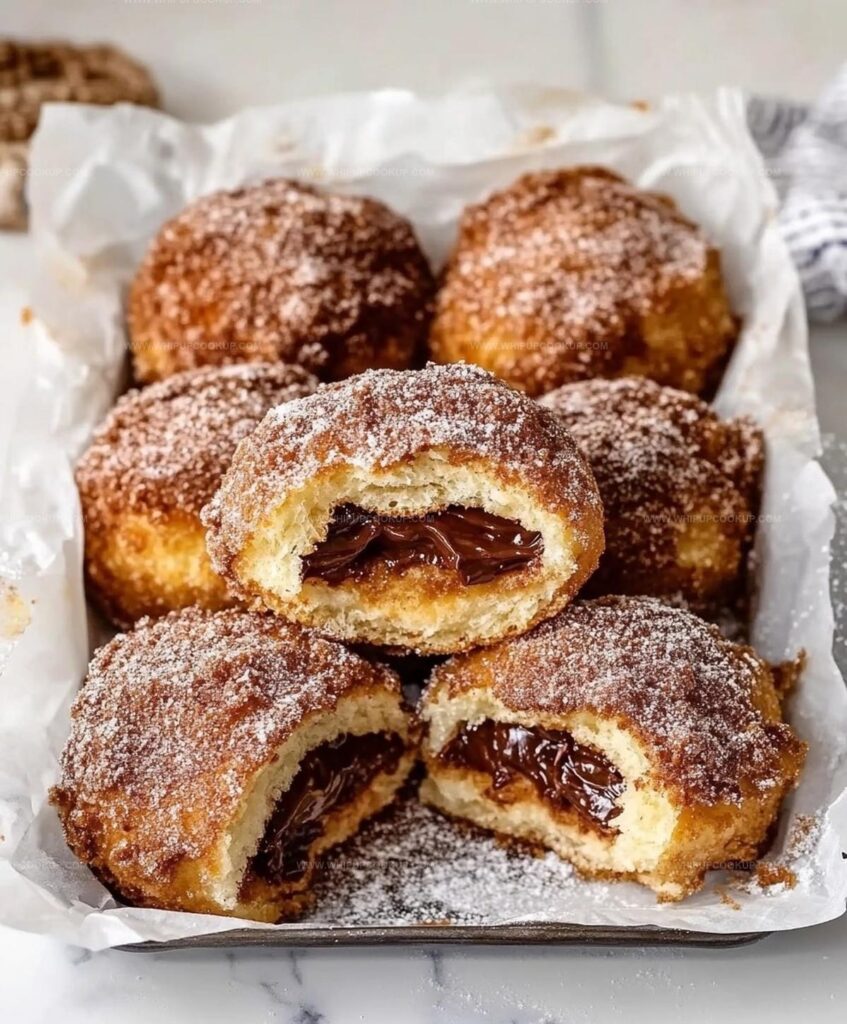 Try Our Sweet Nutella Churro Bombs Recipe Today - Whip Up Cook Up