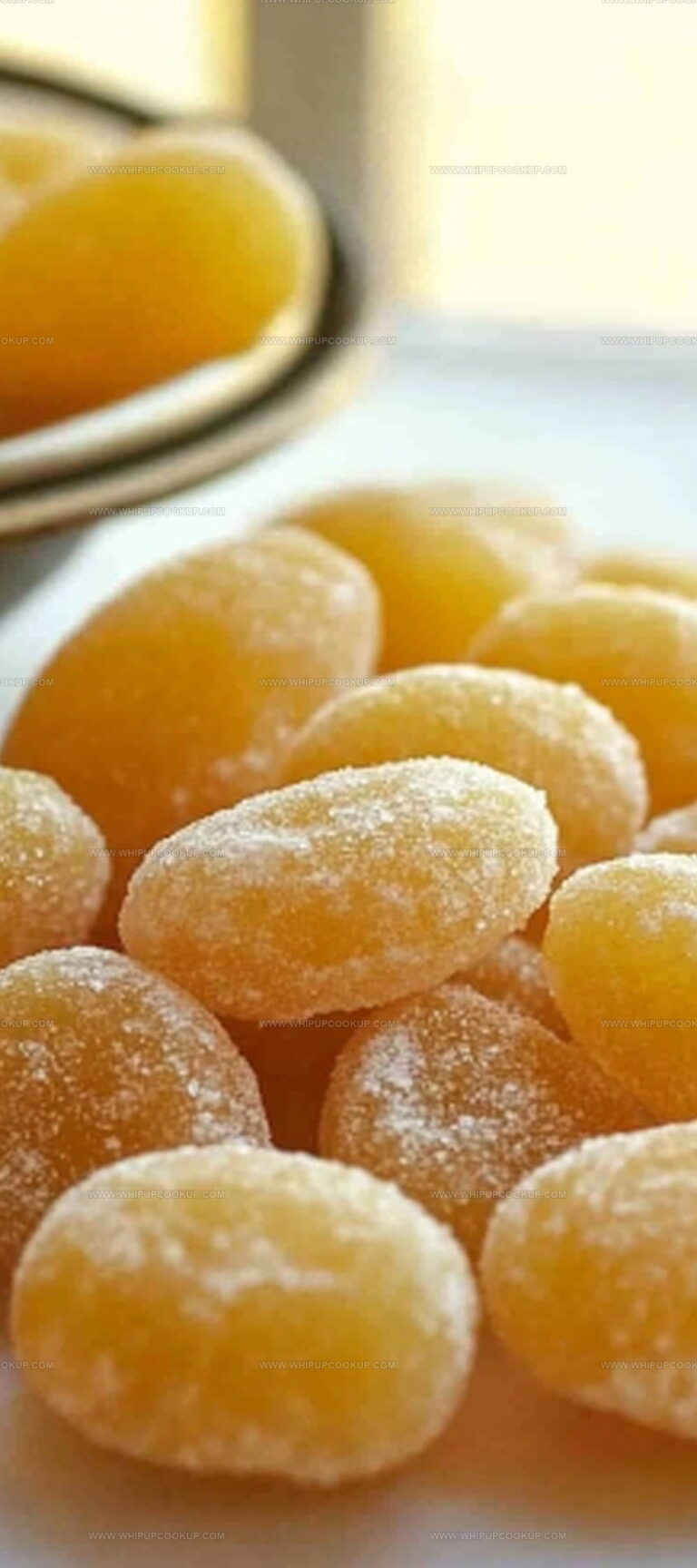 Zesty Homemade Lemon Drops Recipe: Sweet-Tart Candy Magic - Whip Up Cook Up