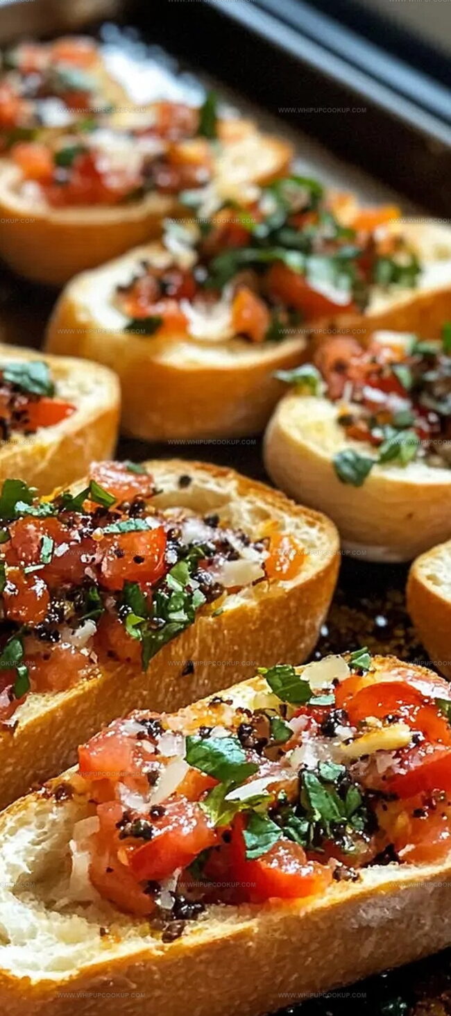 Classic Italian Bruschetta Recipe: A Rustic Appetizer Gem - Whip Up Cook Up