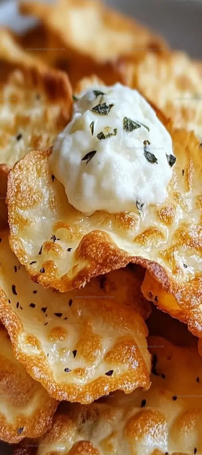 Delightfully Crispy Cottage Cheese Chips Recipe for Snackers - Whip Up ...