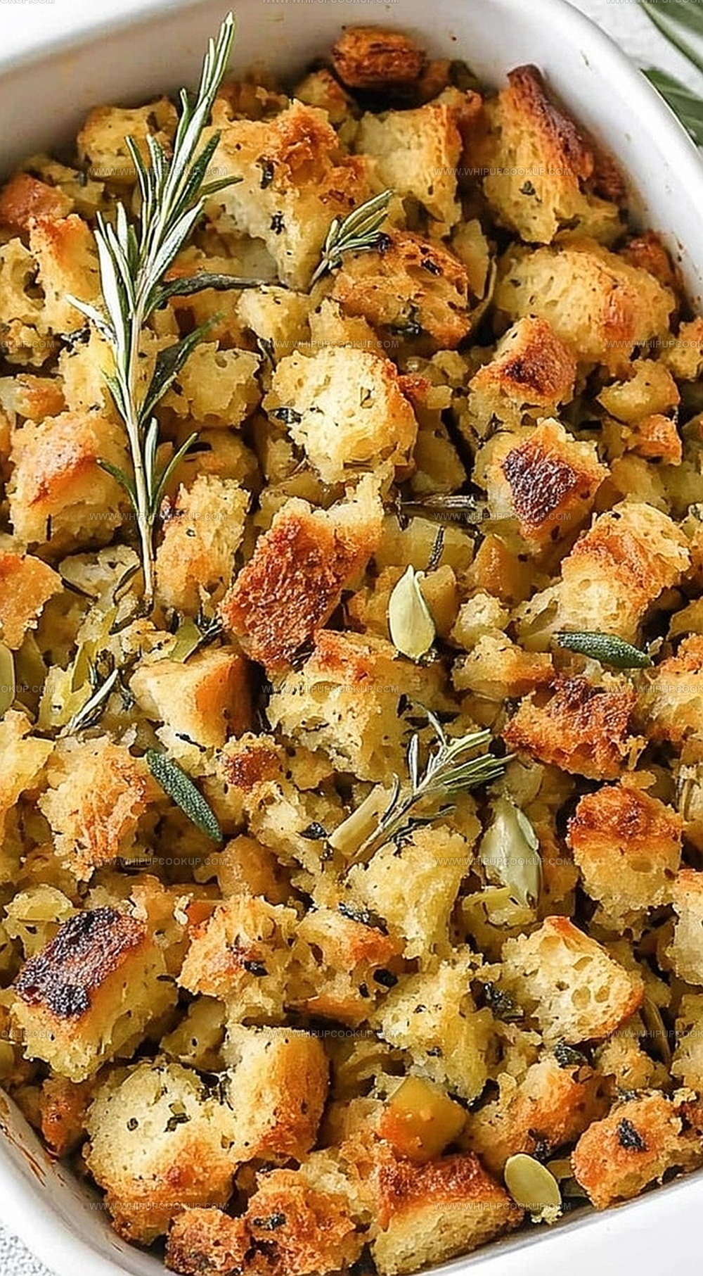 The Perfect Homemade Stuffing Recipe for Holiday Magic - Whip Up Cook Up
