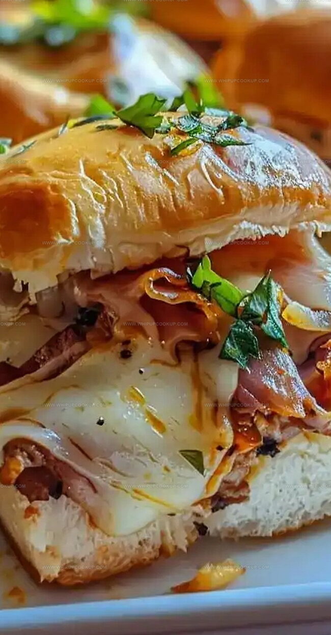 Quick & Zesty Italian Sub Sliders Recipe for Party Magic - Whip Up Cook Up