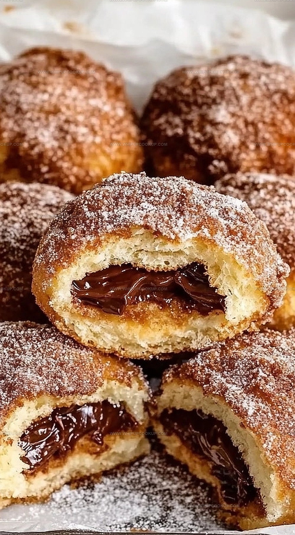 Try Our Sweet Nutella Churro Bombs Recipe Today - Whip Up Cook Up