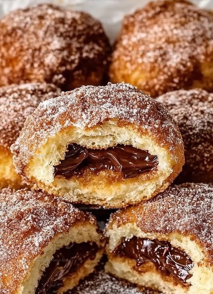 Try Our Sweet Nutella Churro Bombs Recipe Today - Whip Up Cook Up